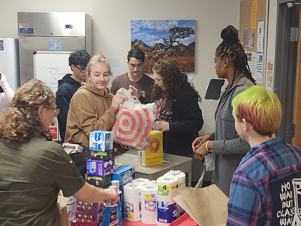 Filling a Food Locker: Discussion Turns Into 282 Pounds of Impact